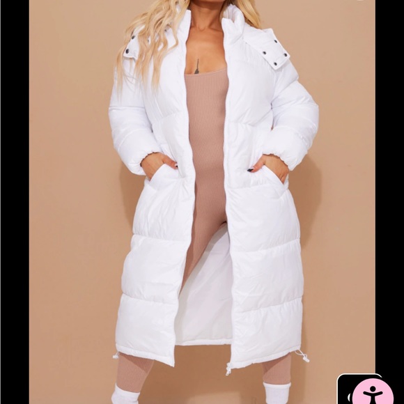 PrettyLittleThing | Jackets & Coats | Pretty Little Thing Light Grey ...